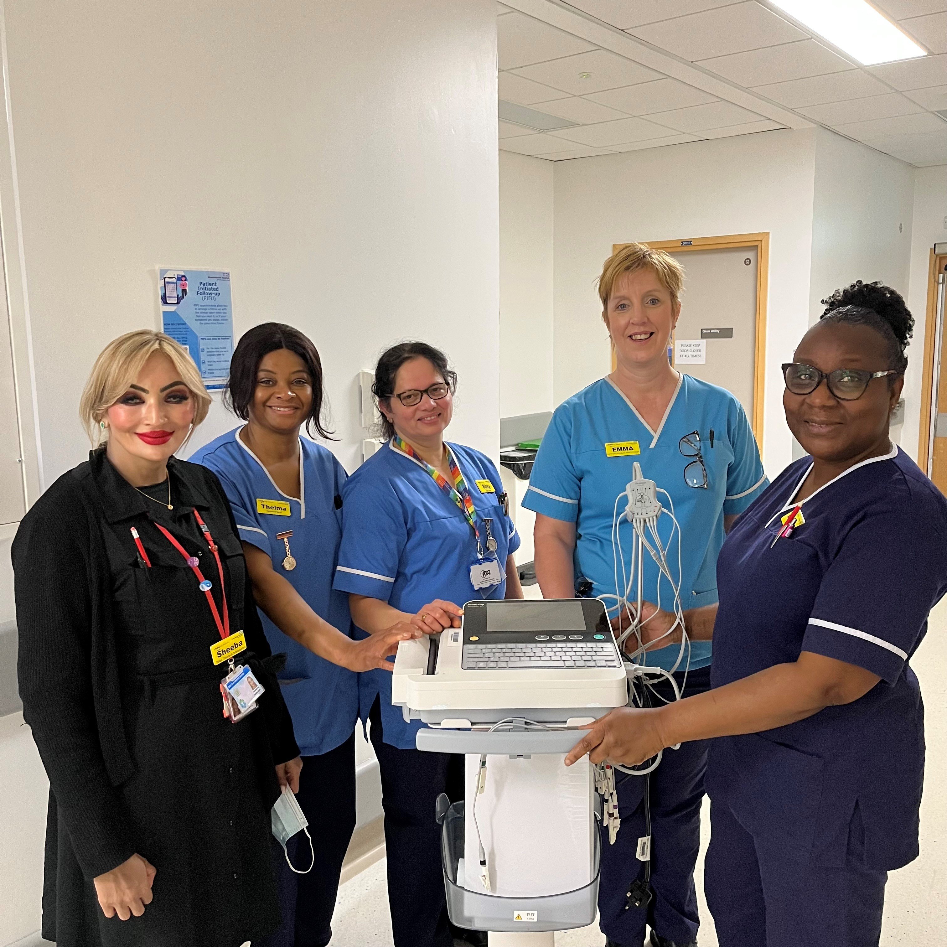 Helping Hearts: A new ECG machine has been funded for Gloucestershire ...