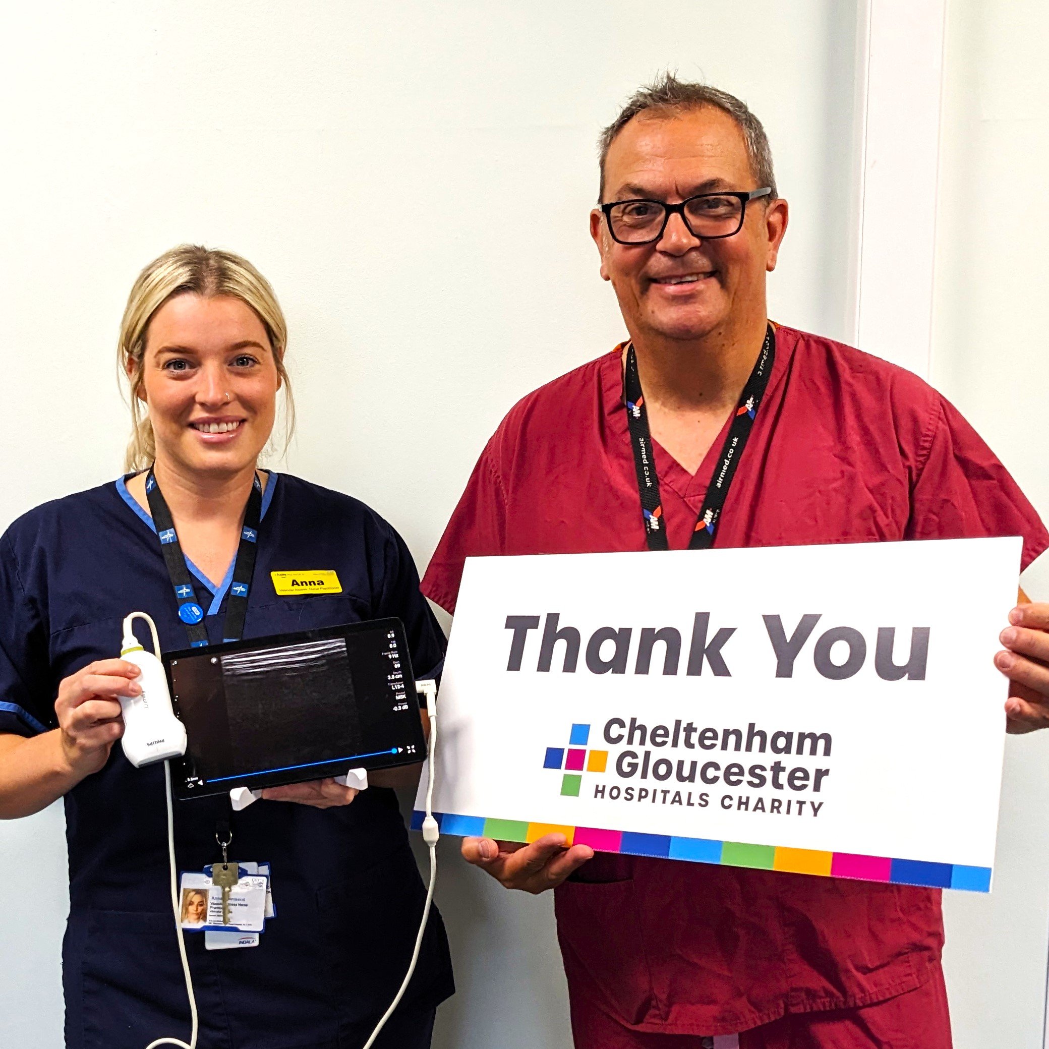 The latest diagnostic ultrasound imaging system has now been funded ...