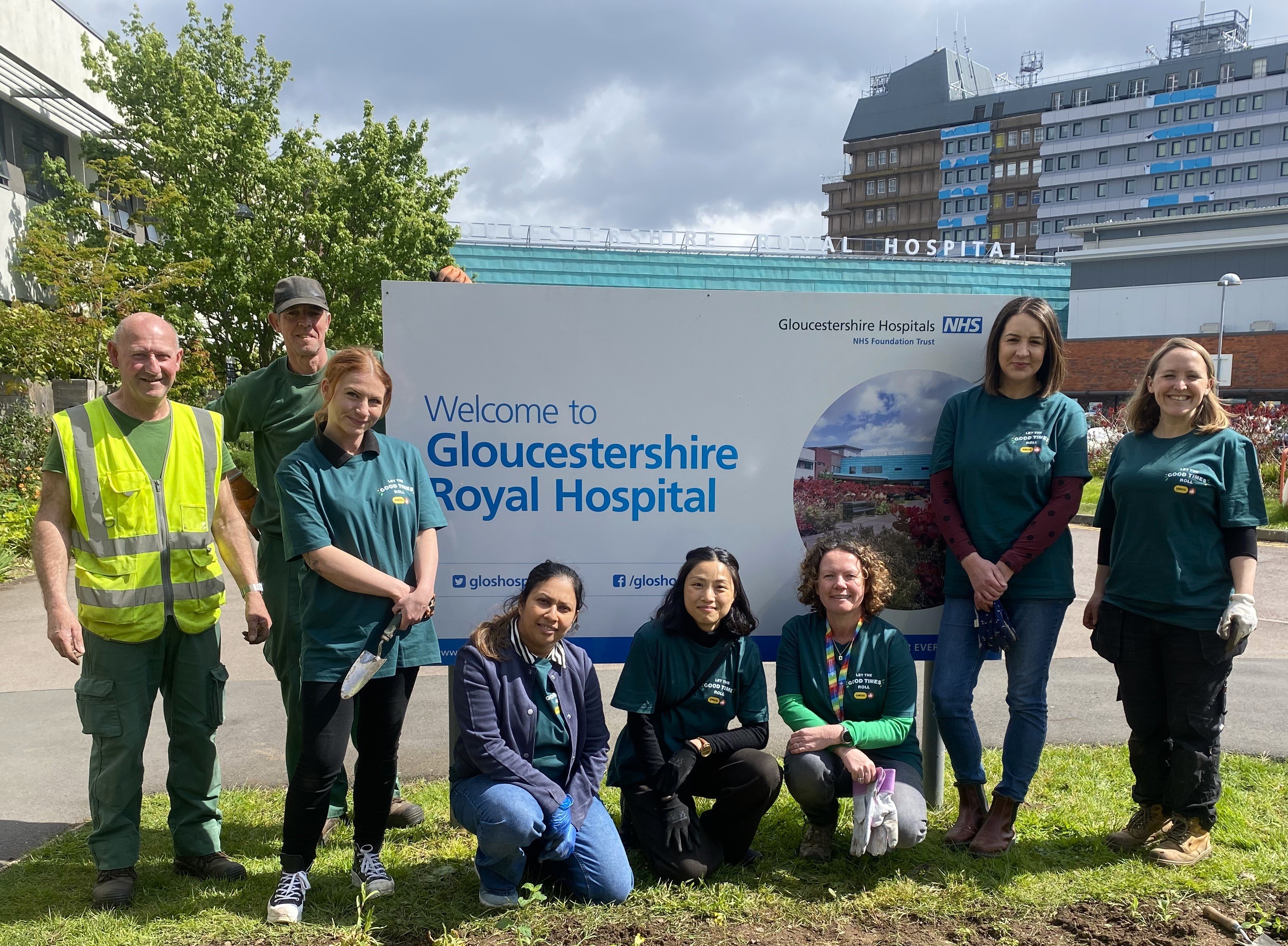 Exciting new Wildflower and Nature Trail Spaces funded for our hospitals!